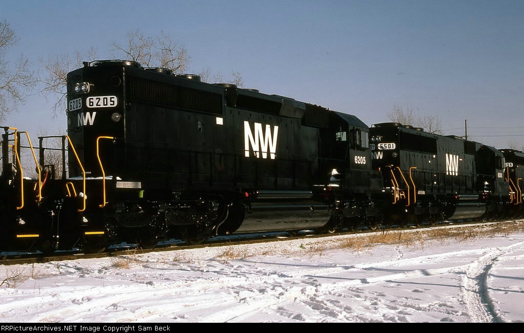 N&W 6205 and 6501